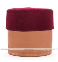 Red fez - Chechia - Wool