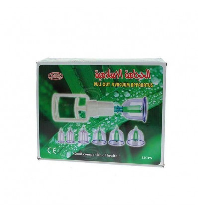 12 Cups Hijama Cupping Set with Pump